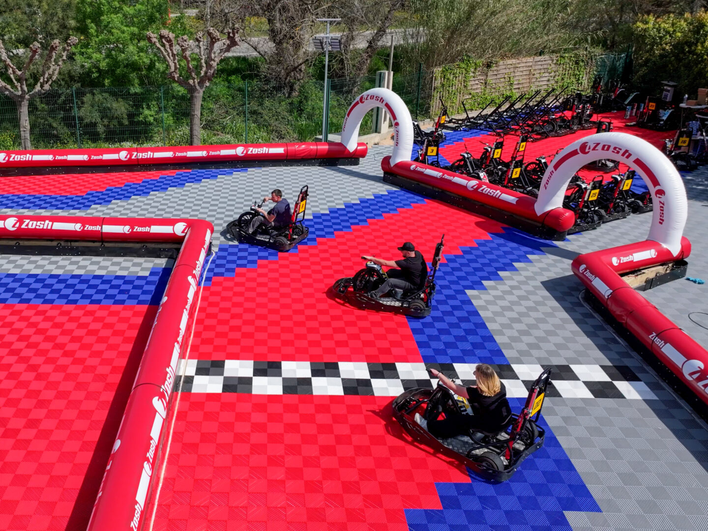 Tricycle à traction électrique français MégaDRIFT | Zosh